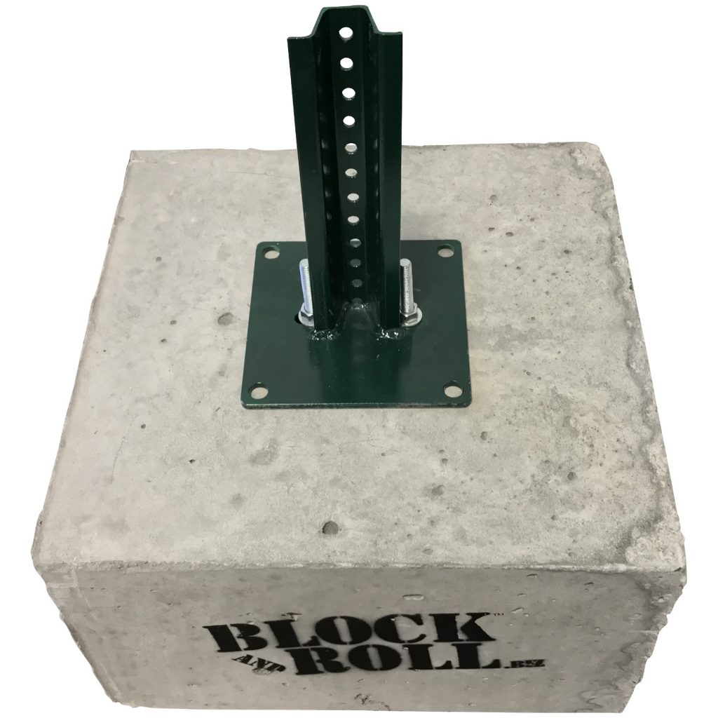 Sign Post Block Mount - B&R Innovations