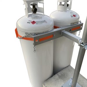 Dual Propane Tank/Cylinder Block Mount Kit - B&R Innovations