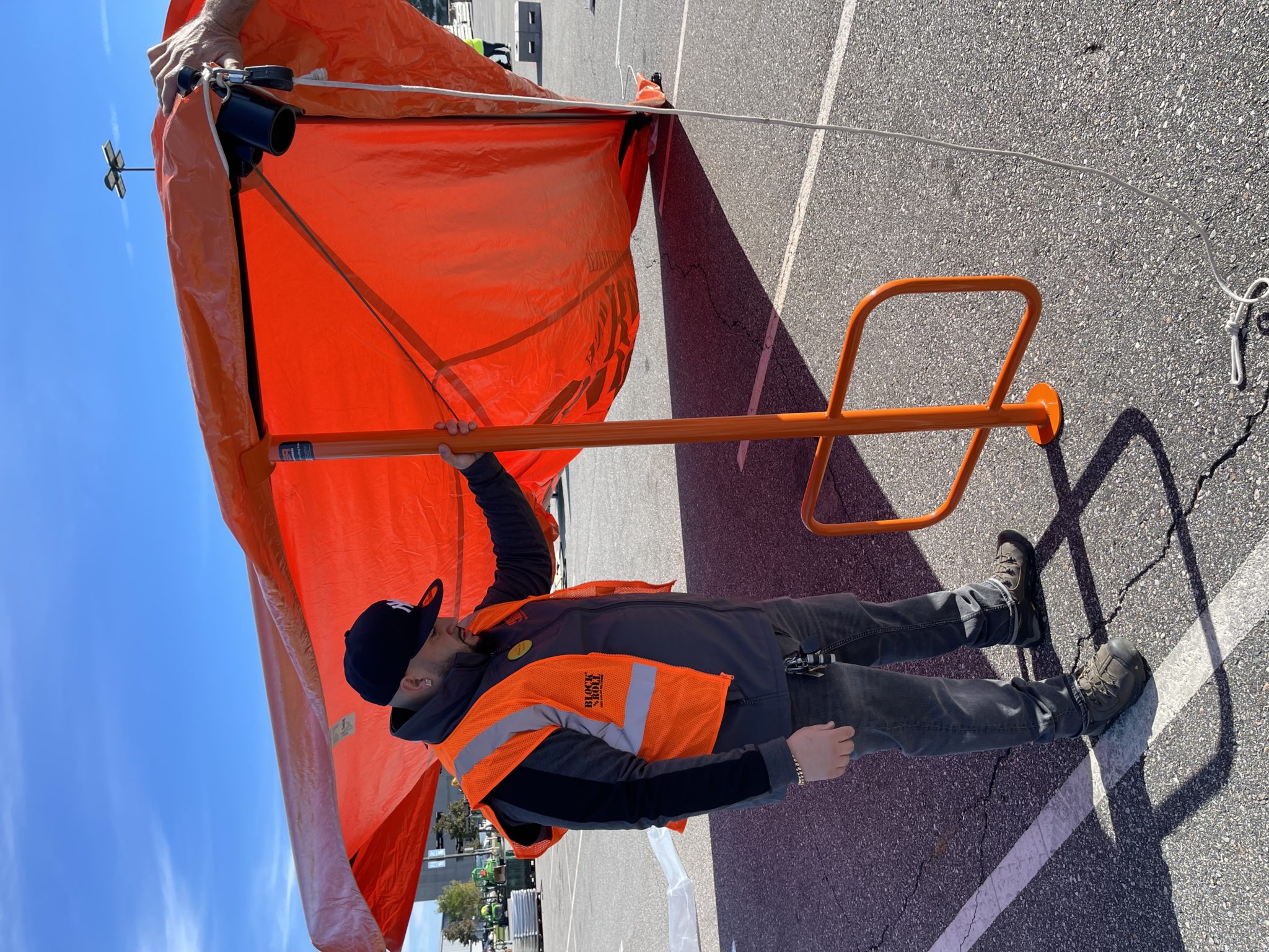 Frame Tent Lifting Pole - B&R Innovations