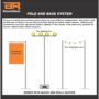 Pole & Base System - B&R Innovations